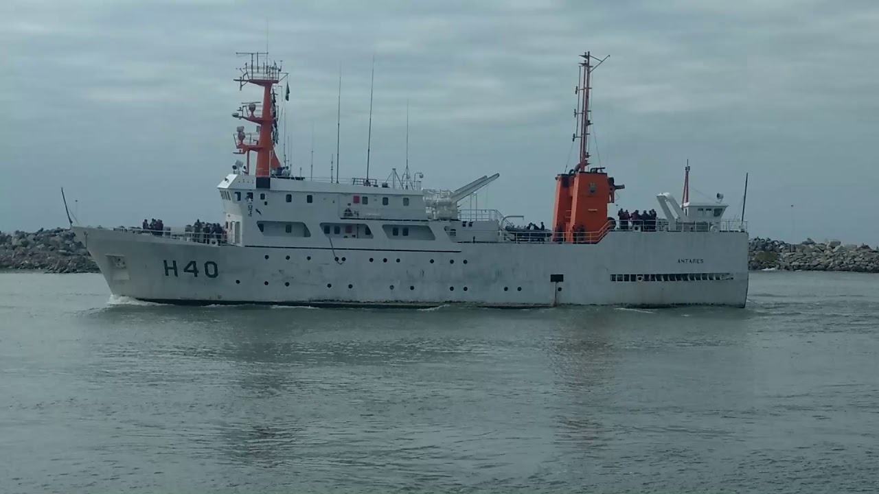 NAVIO OCEANOGRÁFICO ANTARES - YouTube