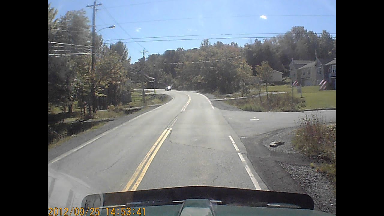 CAR ACCIDENT CAUGHT LIVE ON CAMERA!!! Dash cam in Dumptruck! - YouTube