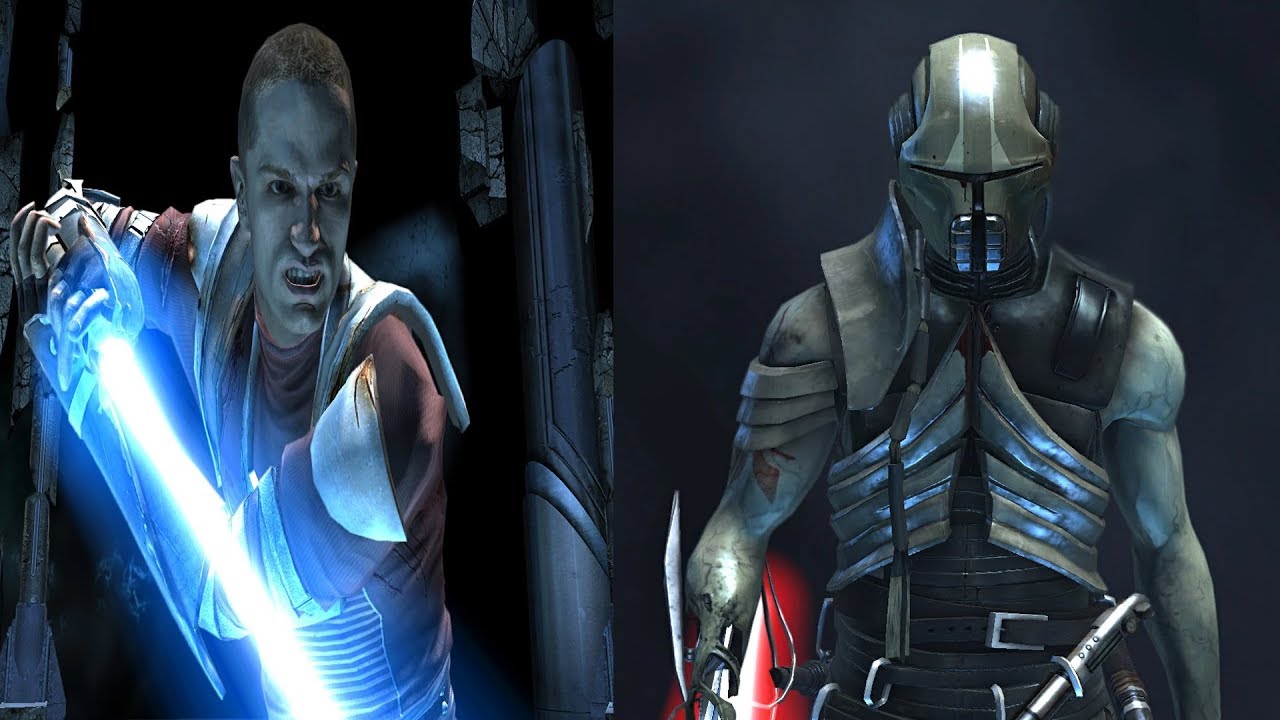 Star Wars the Force Unleashed Dark Apprentice Boss Fight - YouTube