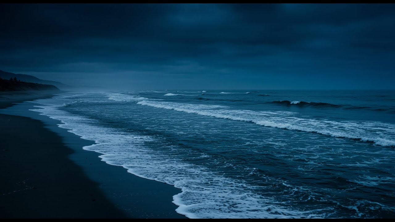 Breathe In Peace, Drift Into Dreams. Overnight Ocean Sounds for Sleep ...