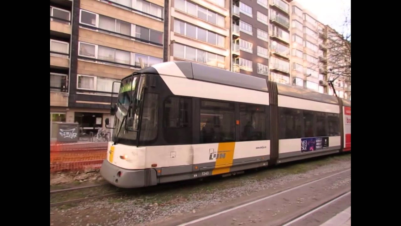 Video 1270 Antwerpen Trams and Action at Centraal Station, 26 Feb 2014 ...