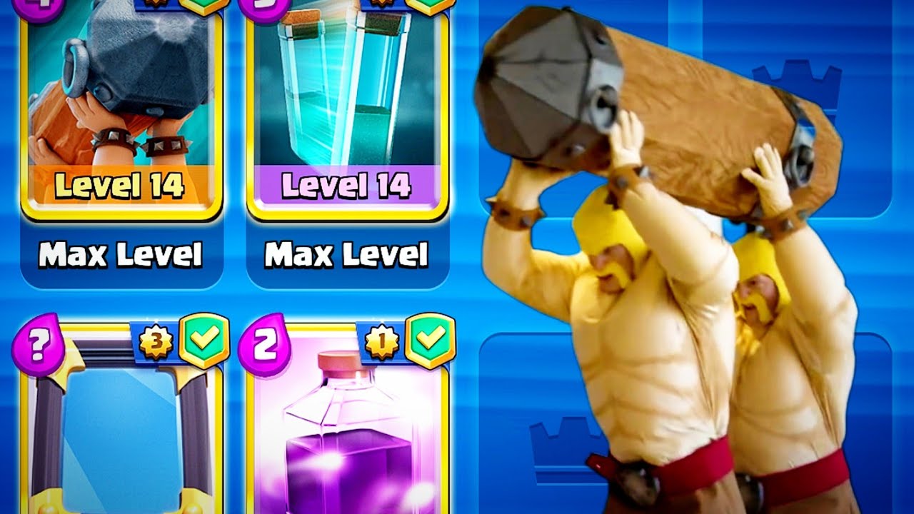 BATTLE RAM + MIRROR + CLONE + RAGE = 3👑 - YouTube