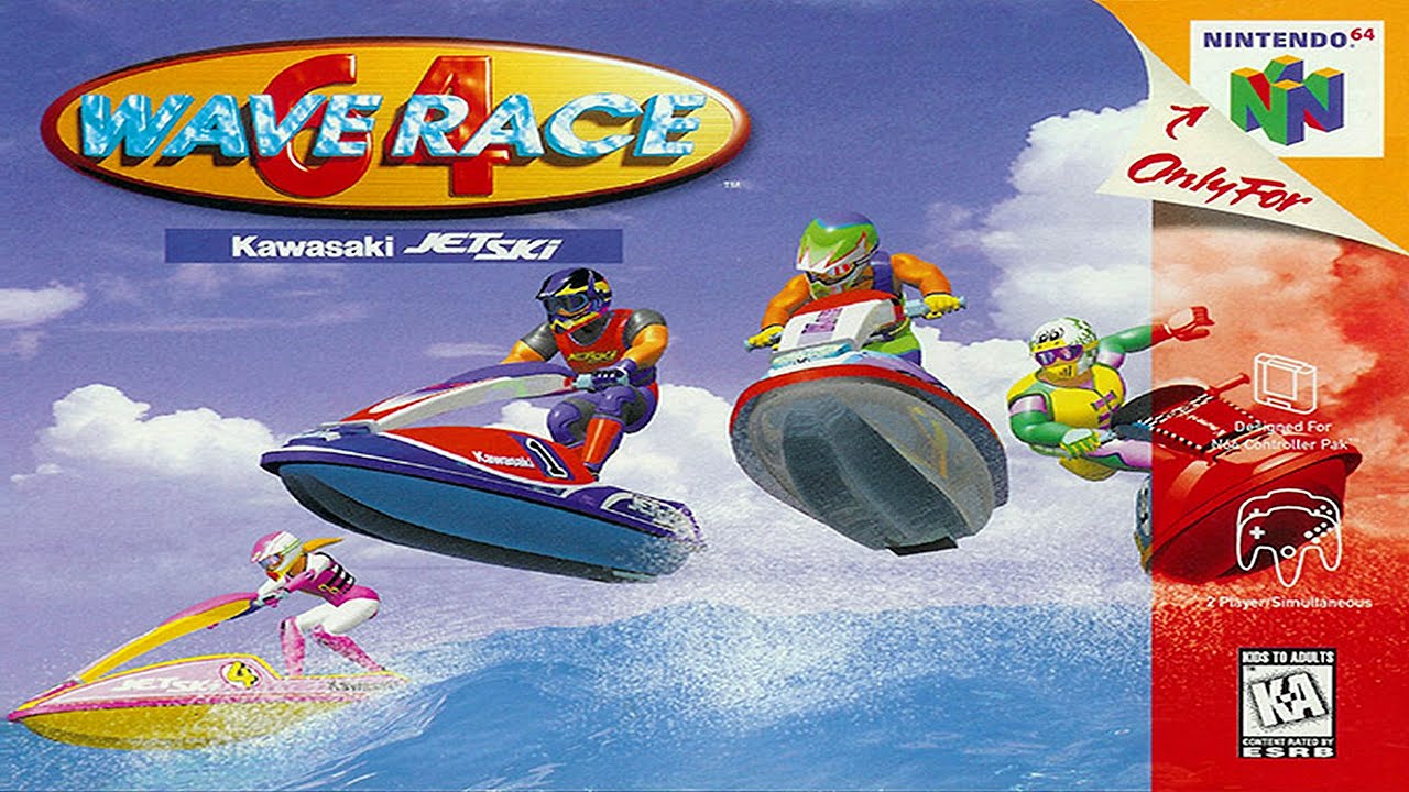 Wave Race 64 Project 64 Emulator 4K - YouTube