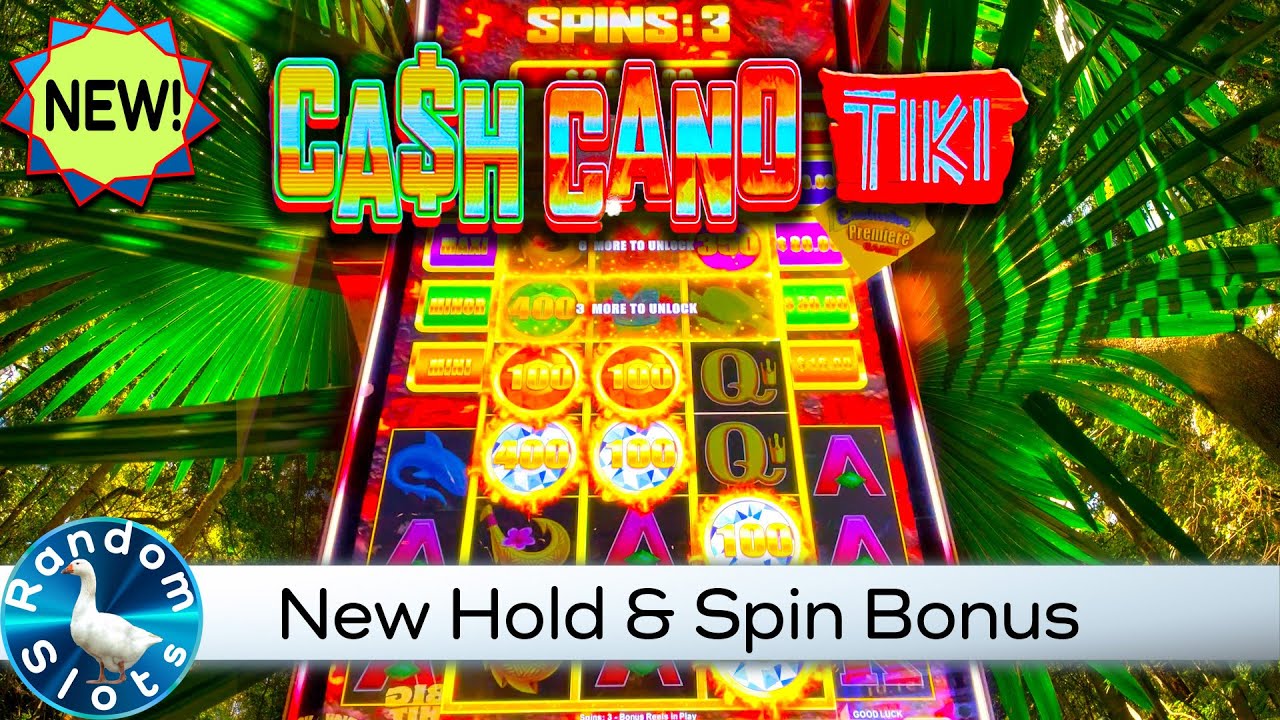 New⭐️CashCano Tiki Slot Machine Bonus - YouTube