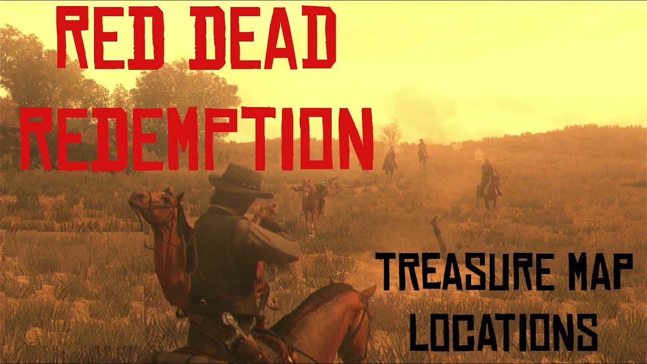 Red Dead Redemption - Treasure Map Location Guide - YouTube
