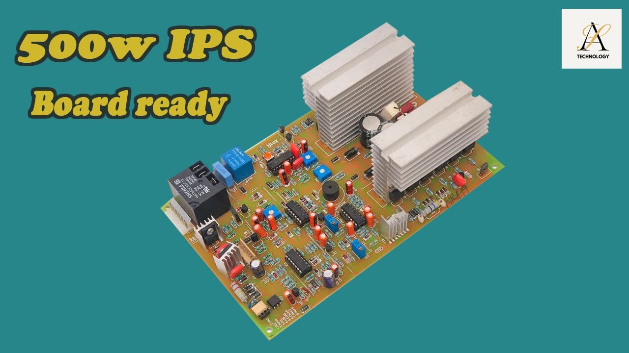 500w IPS Board ready । AS technology - YouTube
