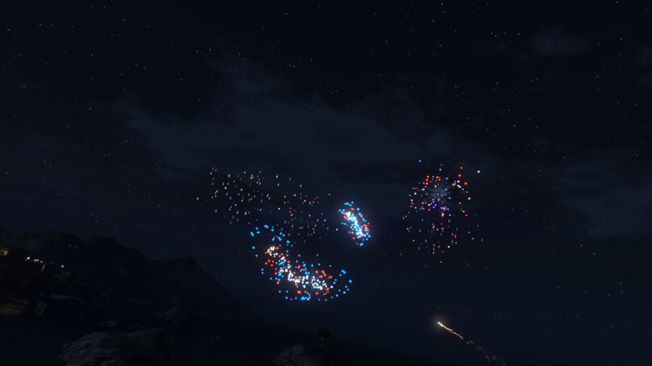 GTA V| July 4th Special FIREWORKS SHOW! |Short Clips - YouTube