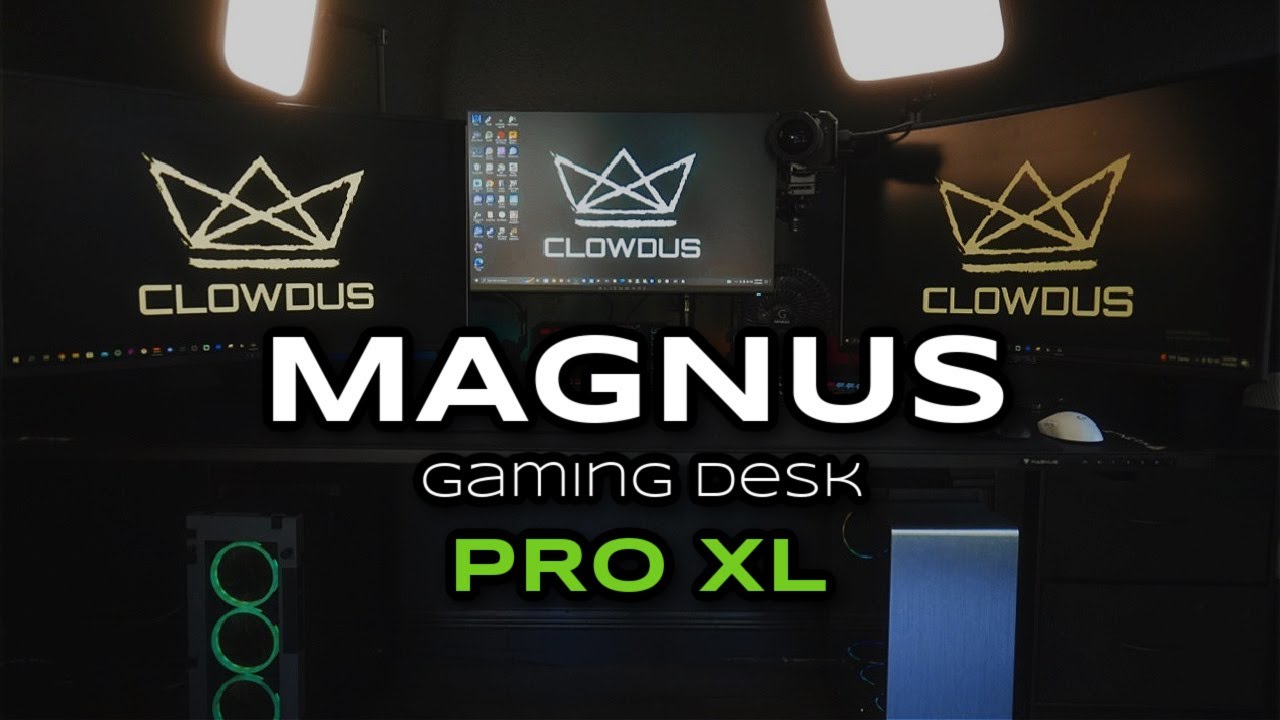 Secretlab Magnus Pro XL - The GREATEST desk ever made - YouTube