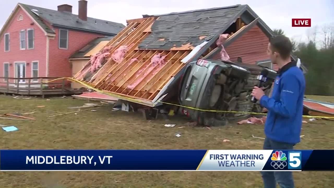 Property damage reported following severe weather in central Vermont ...