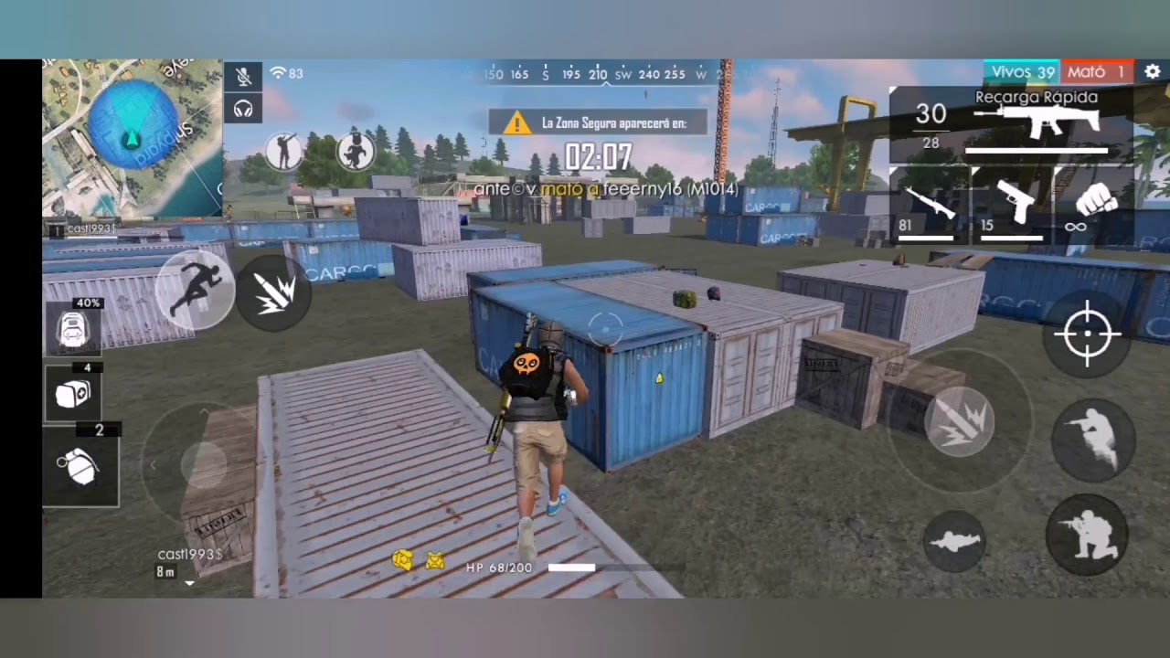 !! Adán jugándo como un pro!!! Free fire. - YouTube