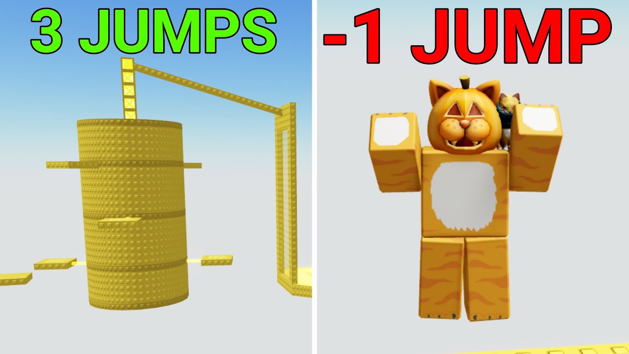 Limited Jumps Difficulty Chart Obby (Stages 1-50) - YouTube