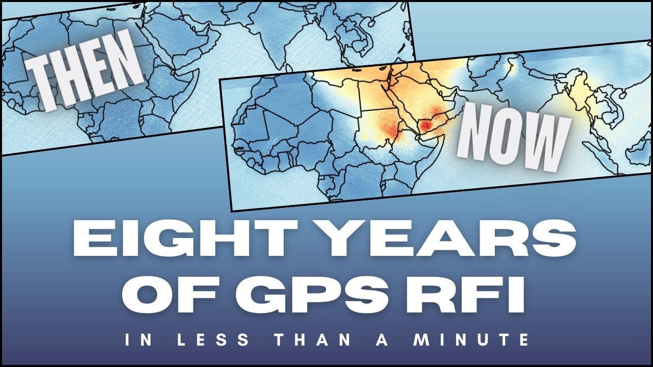 Eight Years of GPS RFI in Less Than a Minute - YouTube