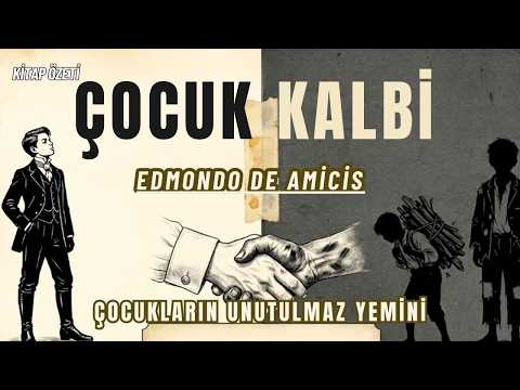 📚 Çocuk Kalbi / Edmondo de Amicis / Hiç Okumayanlar ve Öğrenciler İçin /🎙️Kitap Özeti