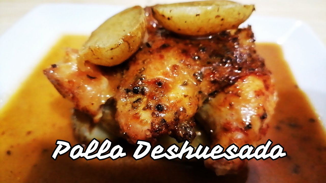 Como deshuesar un pollo - YouTube