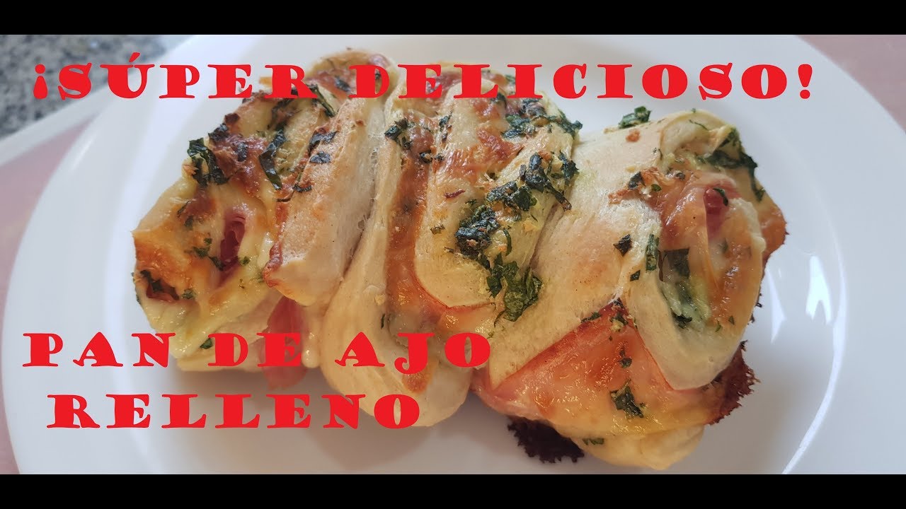 ¡La Gloria hecha pan ! ¡Receta de Pan de ajo! - YouTube