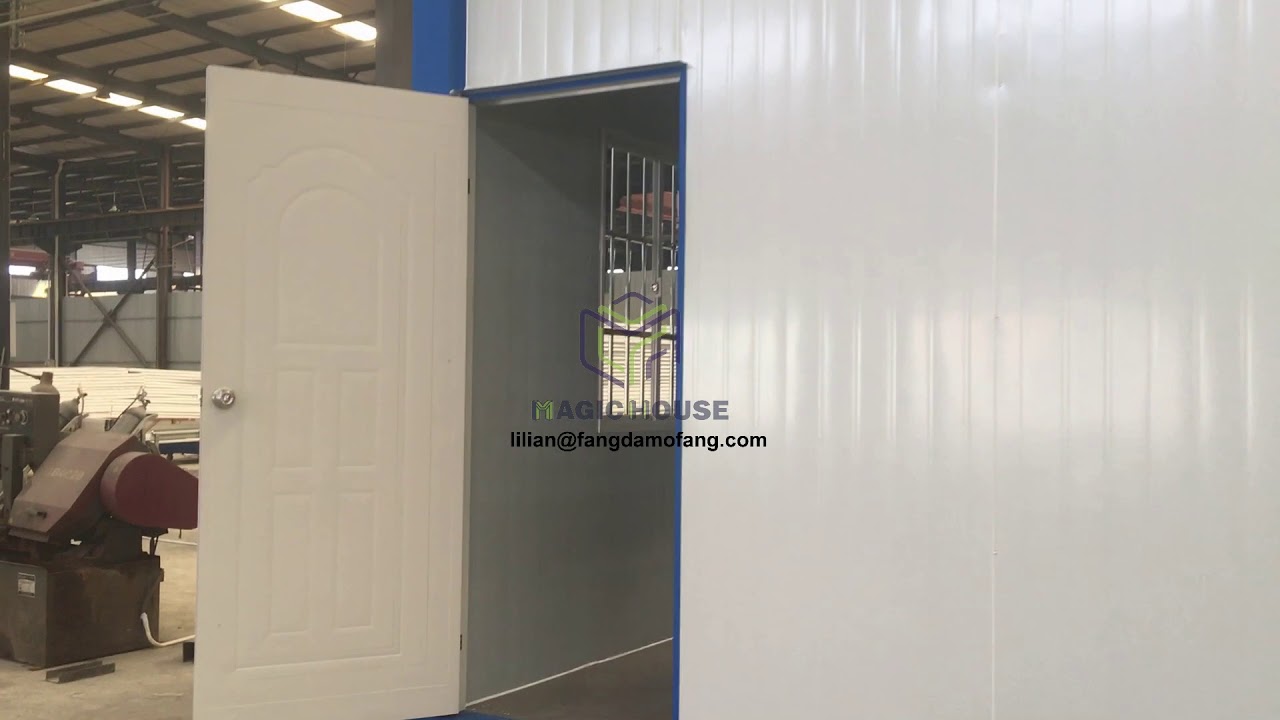 MAGIC HOUSE 10ft container house - YouTube