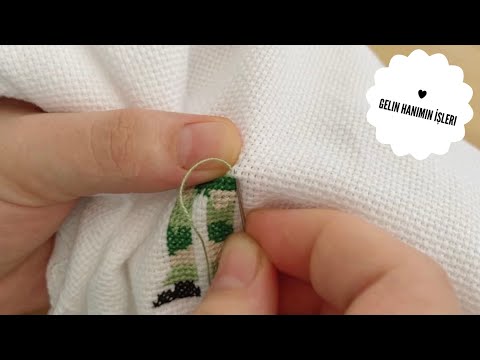ETAMİN HAVLU İSLEME | ASKER ❤️ KIZ MOTİFİ YAPILIŞI PART-1