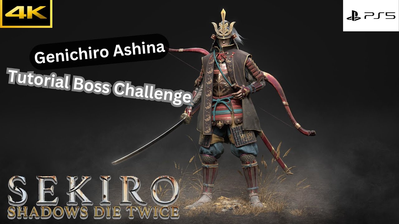 Can I Beat Sekiro Tutorial Boss Without Dying 100 Times - YouTube
