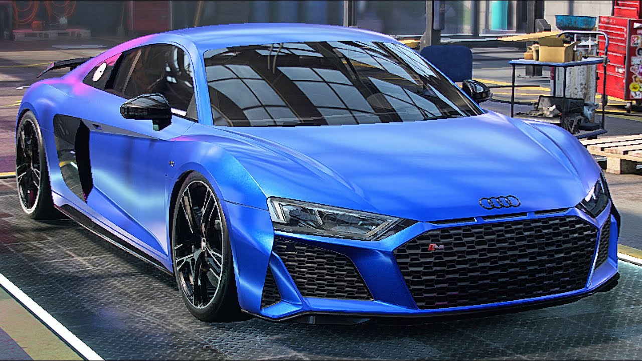 NFS Heat -Audi R8 _Customization and Gameplay Racing - YouTube