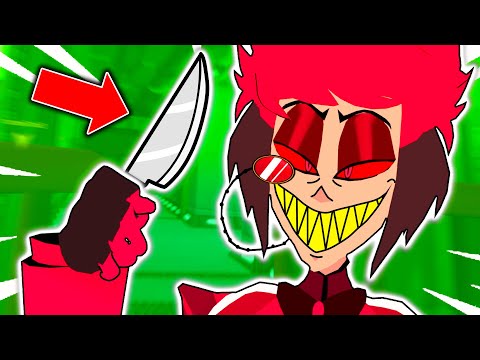 ALASTOR IS THE IMPOSTER!? - Hazbin Hotel in Among Us VR!