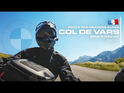 Entlang der Route des Grandes Alpes mit dem Motorrad zum Col de Vars | BMW R1250 GS | POV