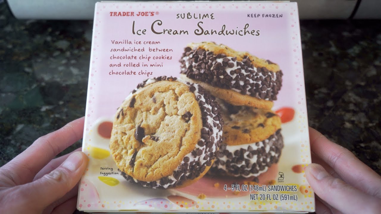 Trader Joe's Sublime Ice Cream Sandwiches - #1 Best TJ’s Trader Joe’s ...