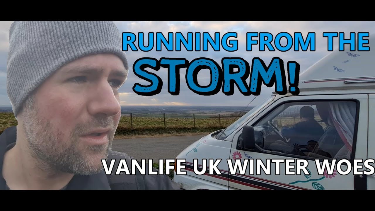 VAN LIFE UK - Winter Storm Ruins Our Plans! - YouTube