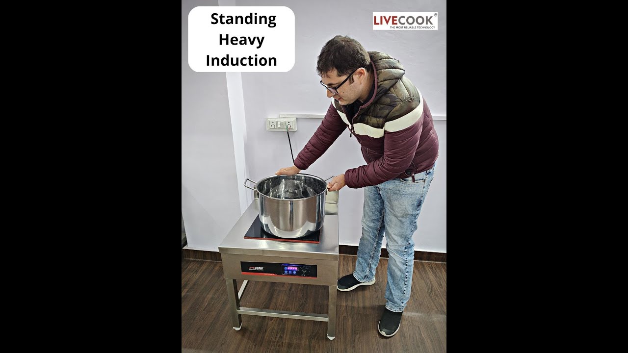 HEAVY COOKING INDUCTION - COMMERCIAL INDUCTION STOVE @livecook - YouTube