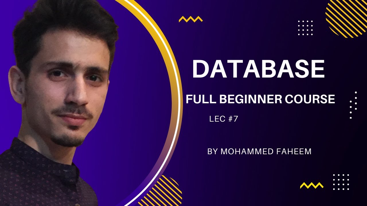 Database Planning | DataBase | Lect # 07 - YouTube