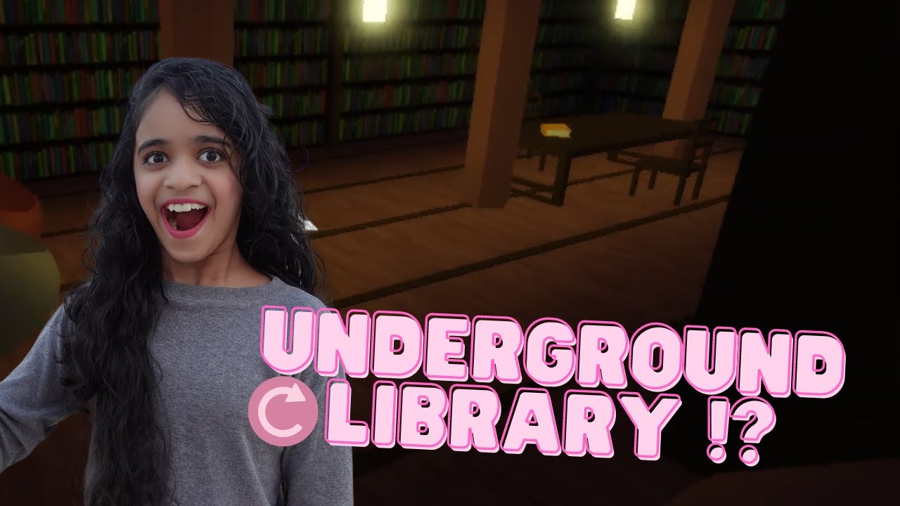 Underground Library !? | Exploring the new updates in BrookHaven! - YouTube