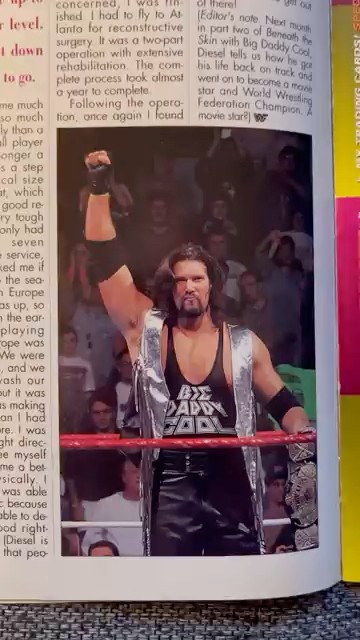 Vintage WWF Magazine with Diesel aka Kevin Nash #wwe #prowrestling ...