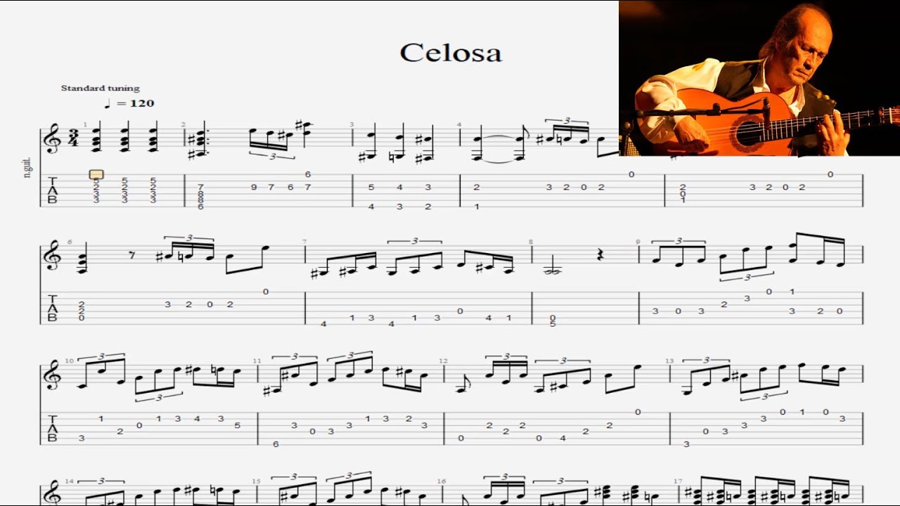 Celosa-Paco De Lucia - YouTube