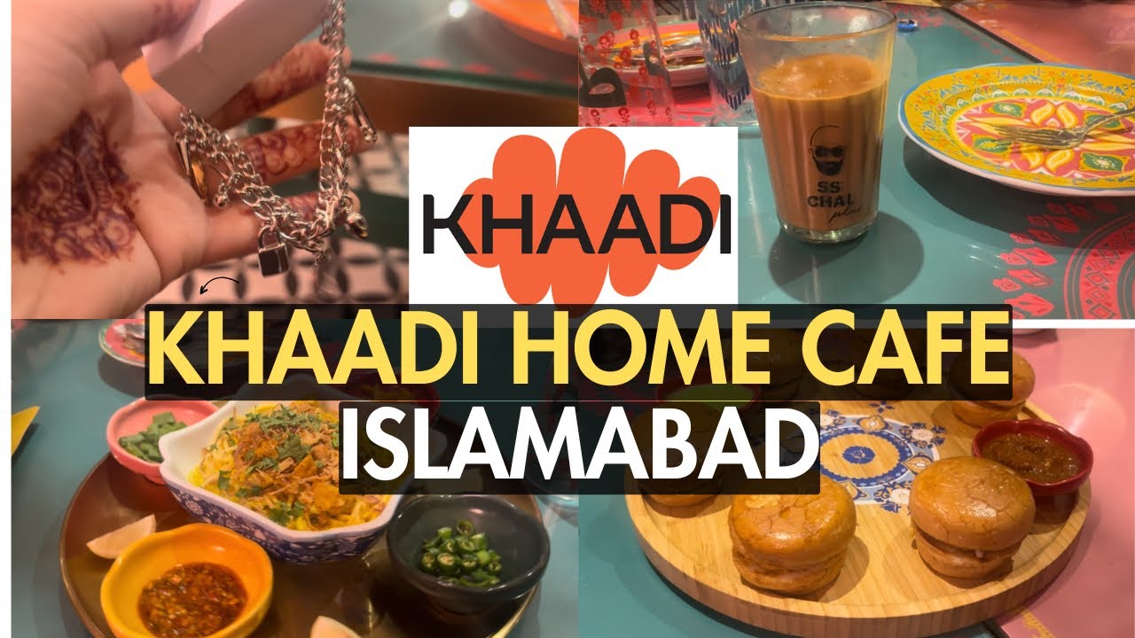 Khaadi Home Cafe in Islamabad! - YouTube