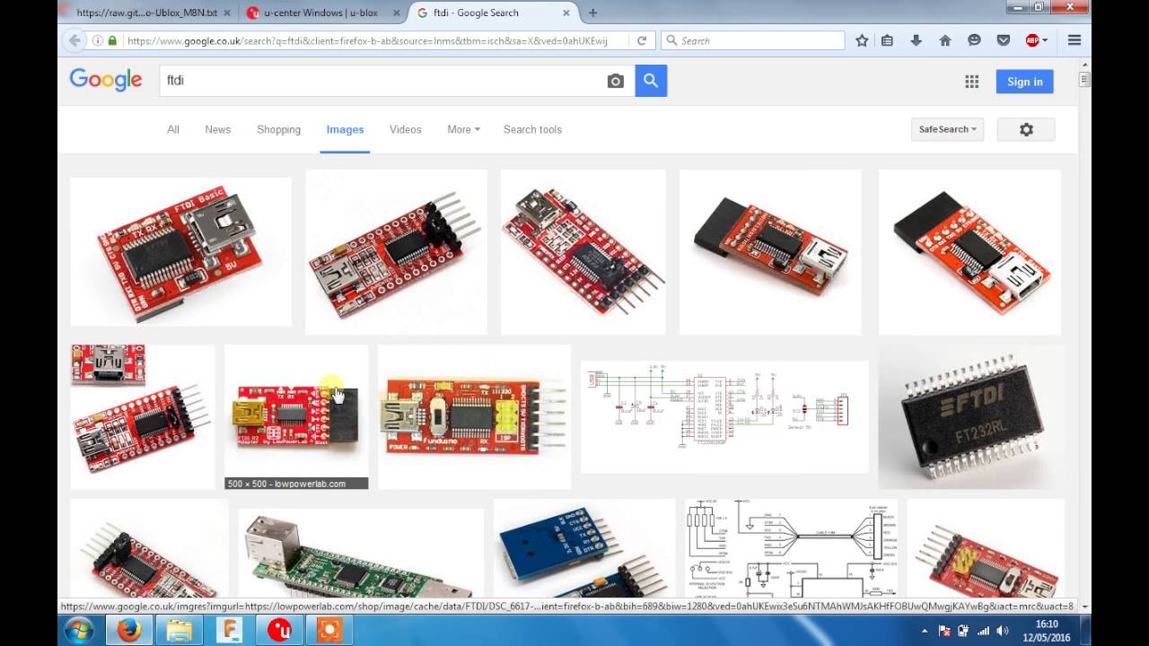 TheManLab - Ublox GPS Programming Using FTDI Adaptor - APM, Pixhawk ...