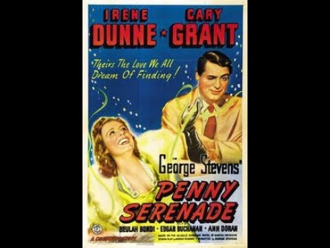 Penny Serenade (1941) Musical. Cary Grant. Irene Dunne, Colorized ...