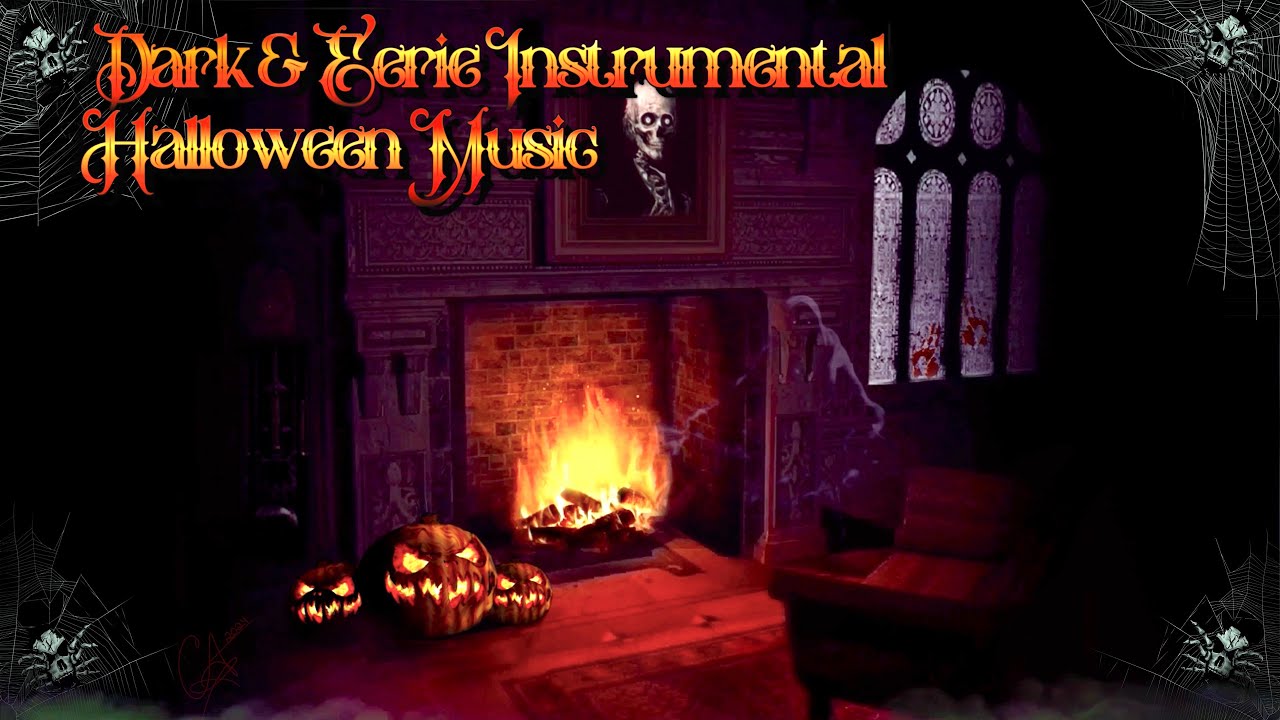 3hr Spooky Instrumental Halloween Music & Haunted House Motion Art # ...