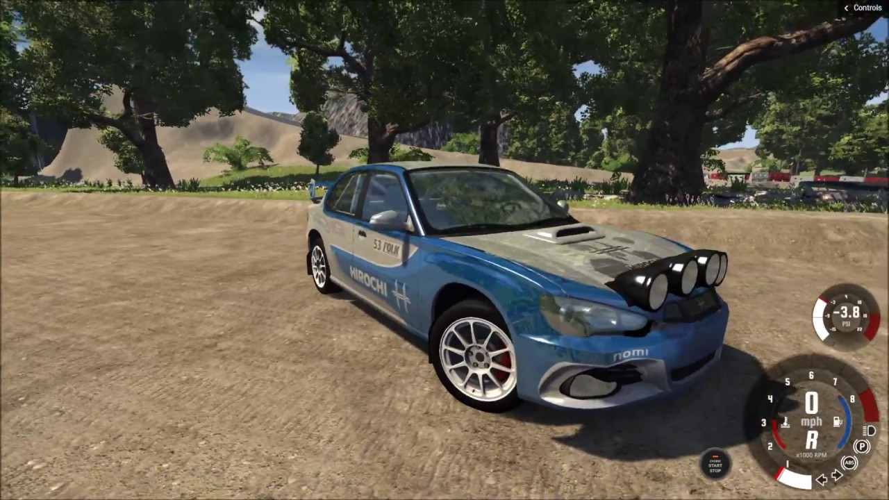 BeamNG drive Rally Cross - YouTube
