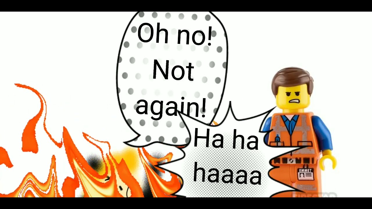 Me,Lego guy,and Lukas in the explosion part 3: Lego man is evil again ...