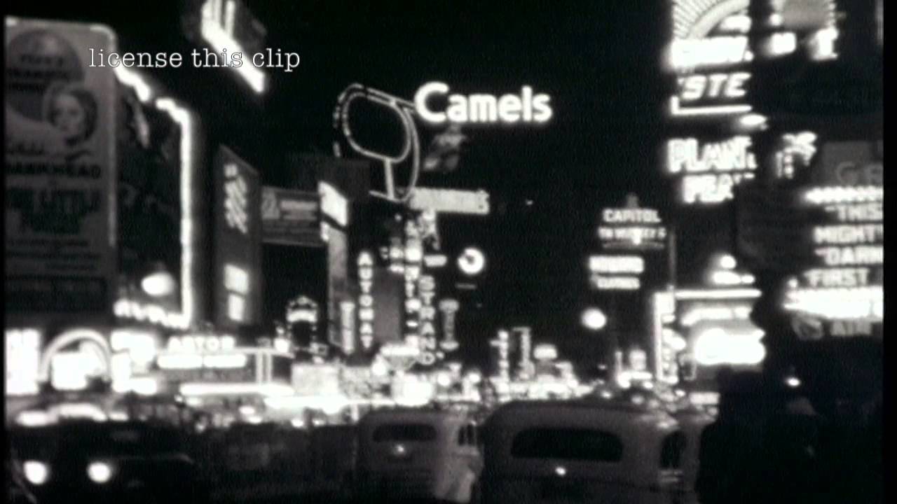 Times Square, New Year's Eve, 1939 - YouTube