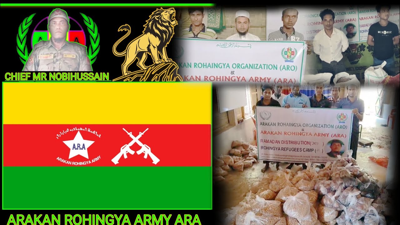 Arakan Rohingya Army ARA helps videos Rohingya Refugee camp । - YouTube