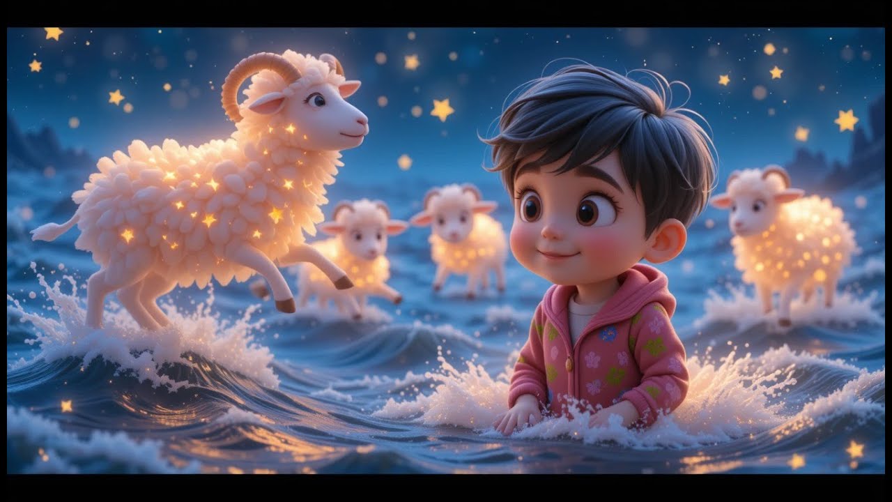 Let’s Count Sheep and Fall Asleep Rhyme Song | Popular Nursery Rhyme ...