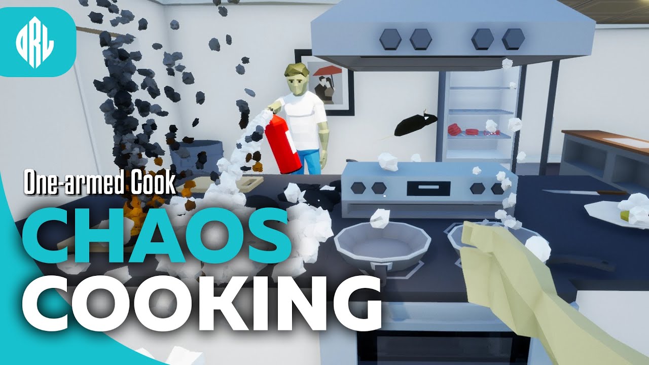 CHAOS COOKING | One Armed Cook - YouTube