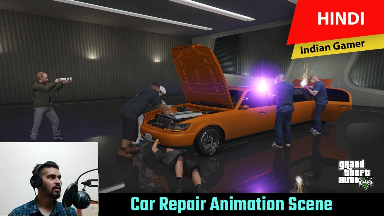 GTA 5- How to Create Car Repair scene by Mechanic | Menyoo Trainer ...