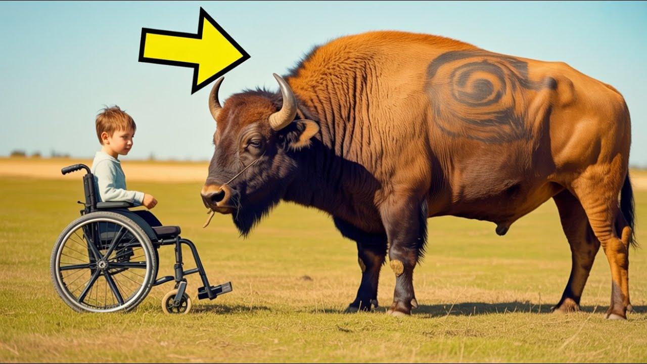 BOY IN WHEELCHAIR ADOPTS SICK BUFFALO, NOT KNOWING IT HARBORS A SECRET ...