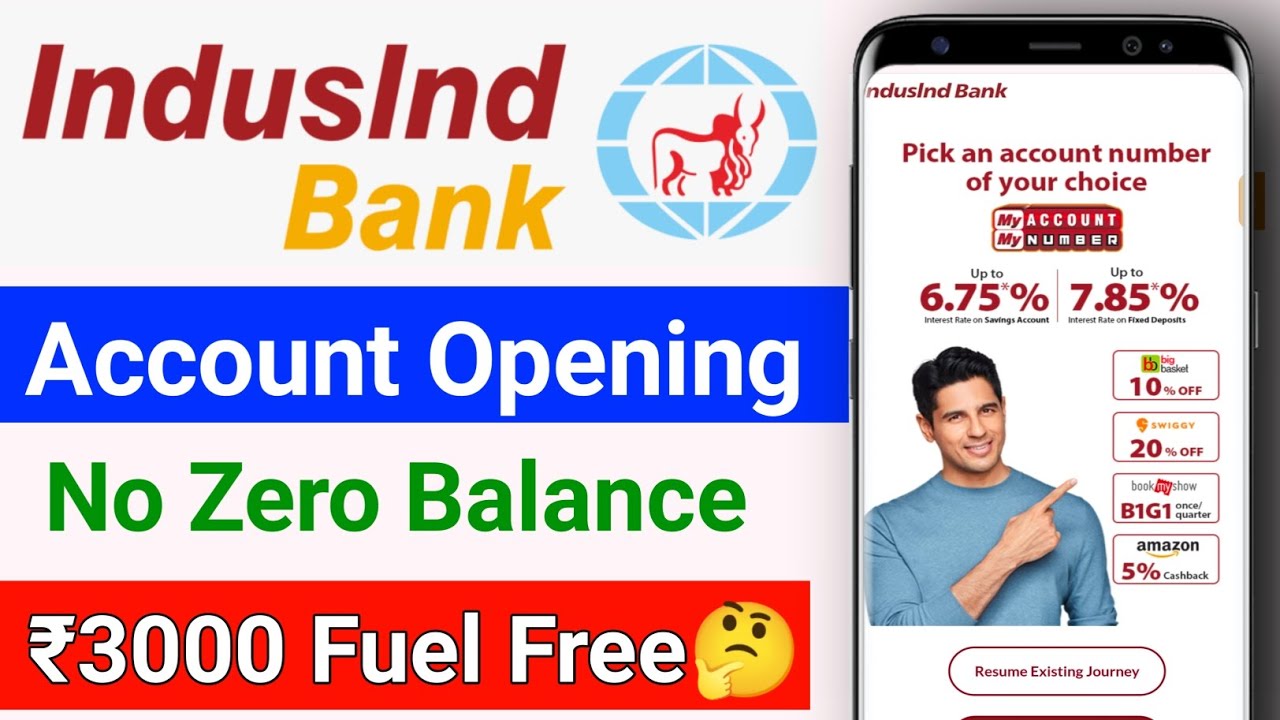 indusind bank account opening online | indusind bank zero balance ...