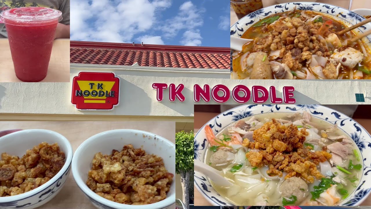 TK Noodle in Sacramento - YouTube