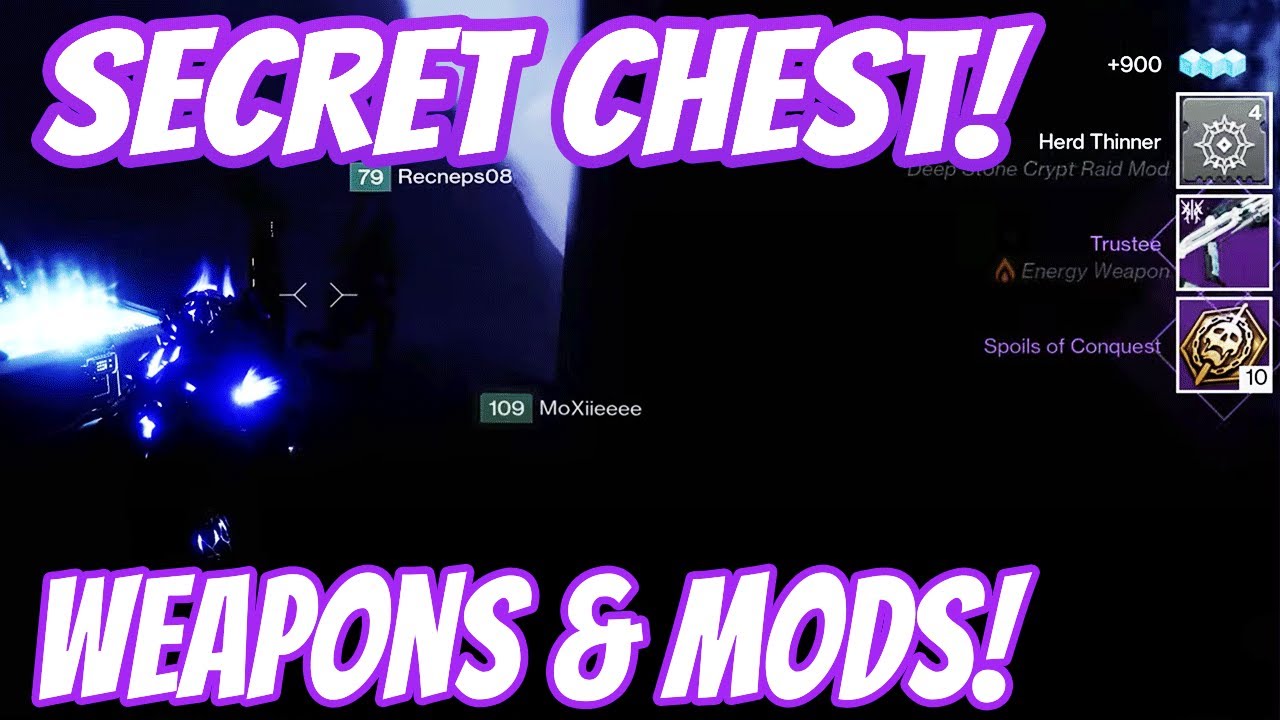 SECRET CHEST LOCATION! Deep Stone Crypt Raid. Destiny 2 Beyond Light ...