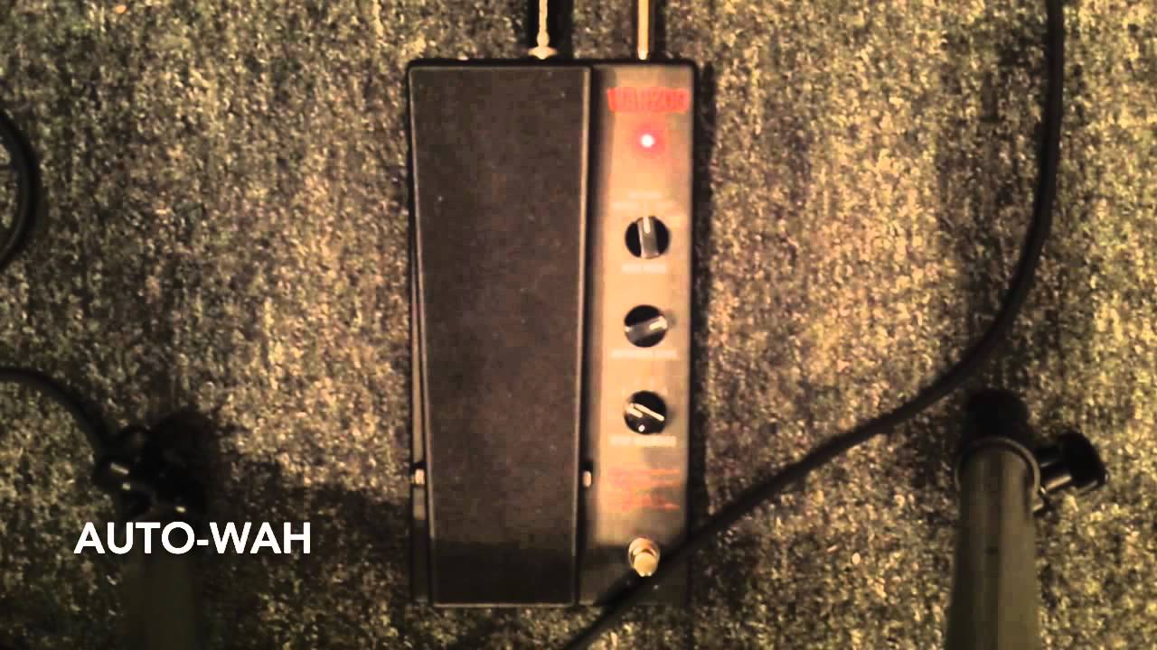 Voodoo Labs Wahzoo Wah Wah pedal - YouTube