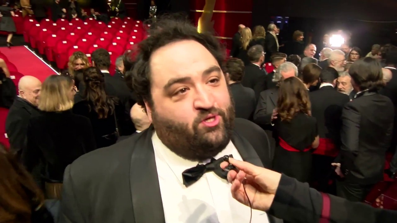 Nicola Nocella,diplomato CSC, dopo l'assegnazione del David a Renato ...