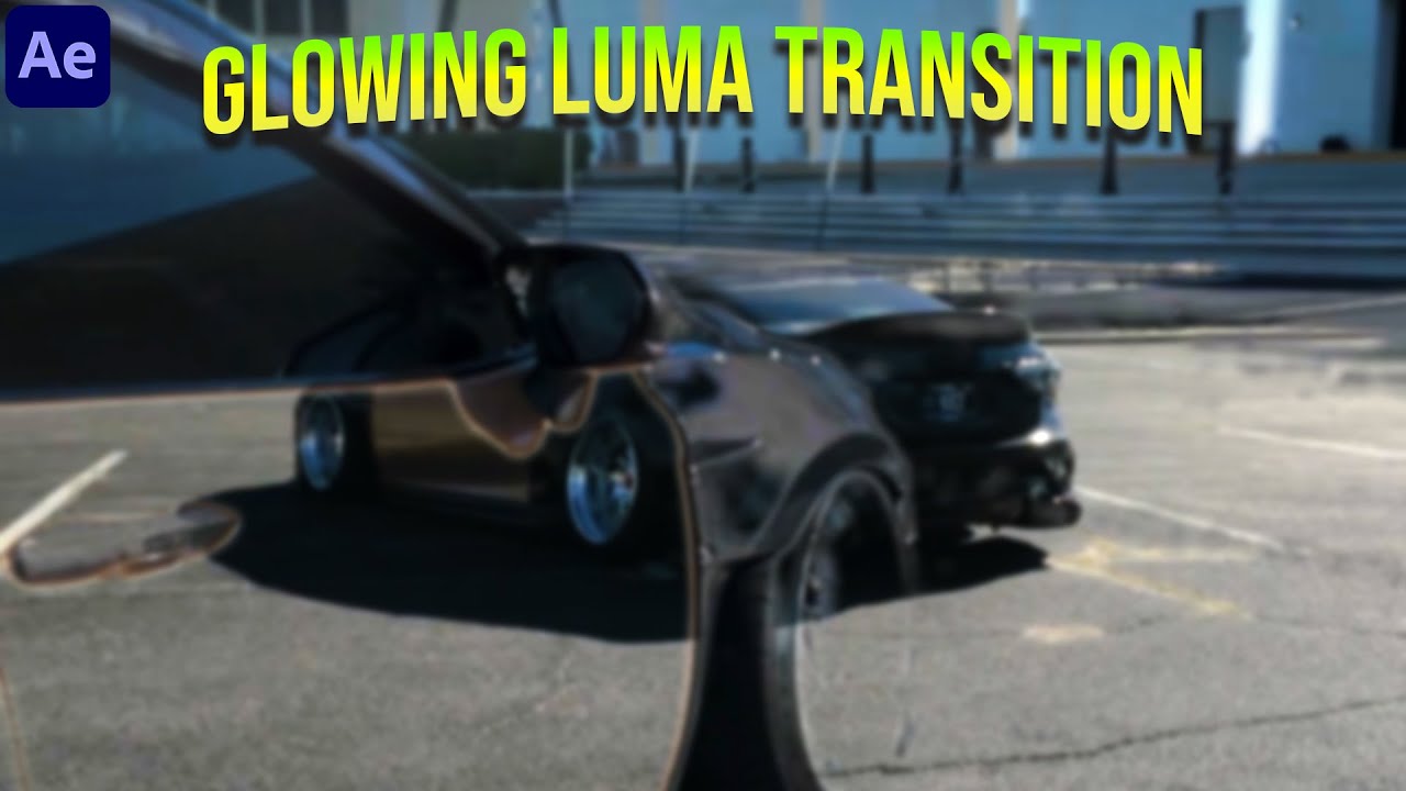 Glowing Luma Transition Effect in After Effects - YouTube